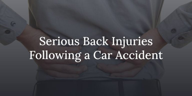 5 Common Spine Injuries After a Car Accident | Miller and Hine Law
