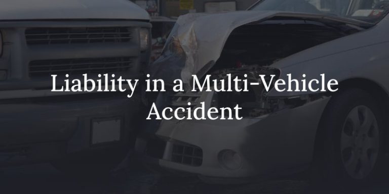 How Liability is Determined In a Multi-Vehicle Pileup | Miller and Hine Law