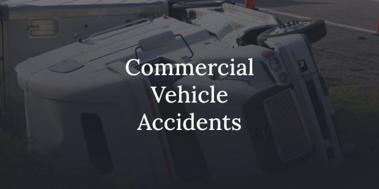 Commercial Vehicle Accidents | Miller and Hine Law