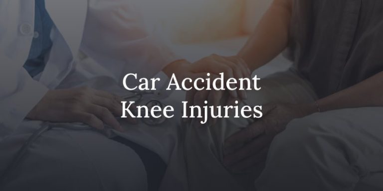 Car Accident Knee Injuries | Miller and Hine Law